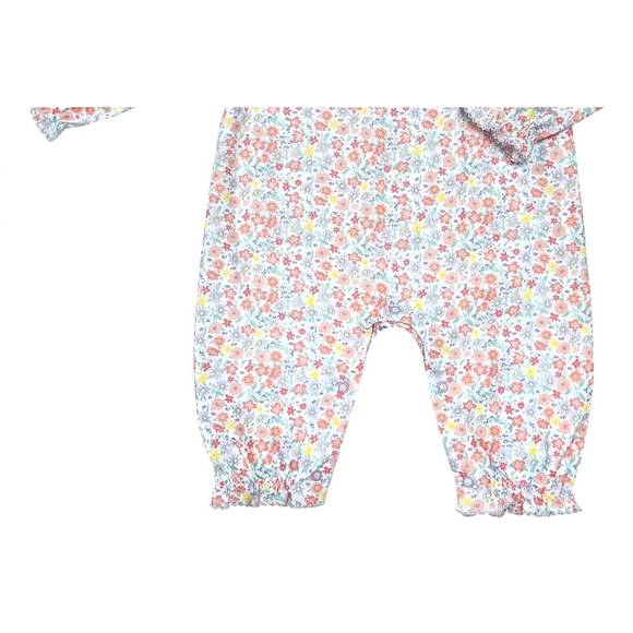 ALBETTA | Bottoms | New Albetta Girls Laurie Print Baby Romper In Multi ...